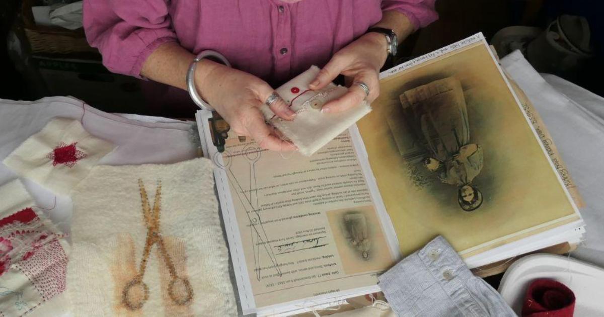 Making the Rounds: Connie Flynn textile workshop - Norfolk Museums Service